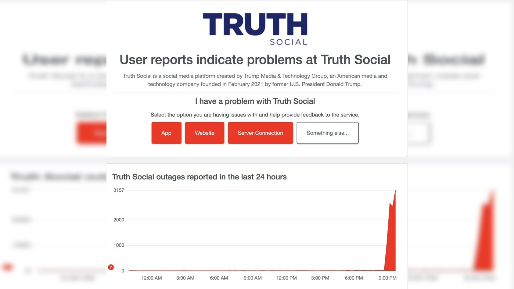 Truth Social Goes Down As Trump Fact Checks Biden In Real-Time – Conservatives News